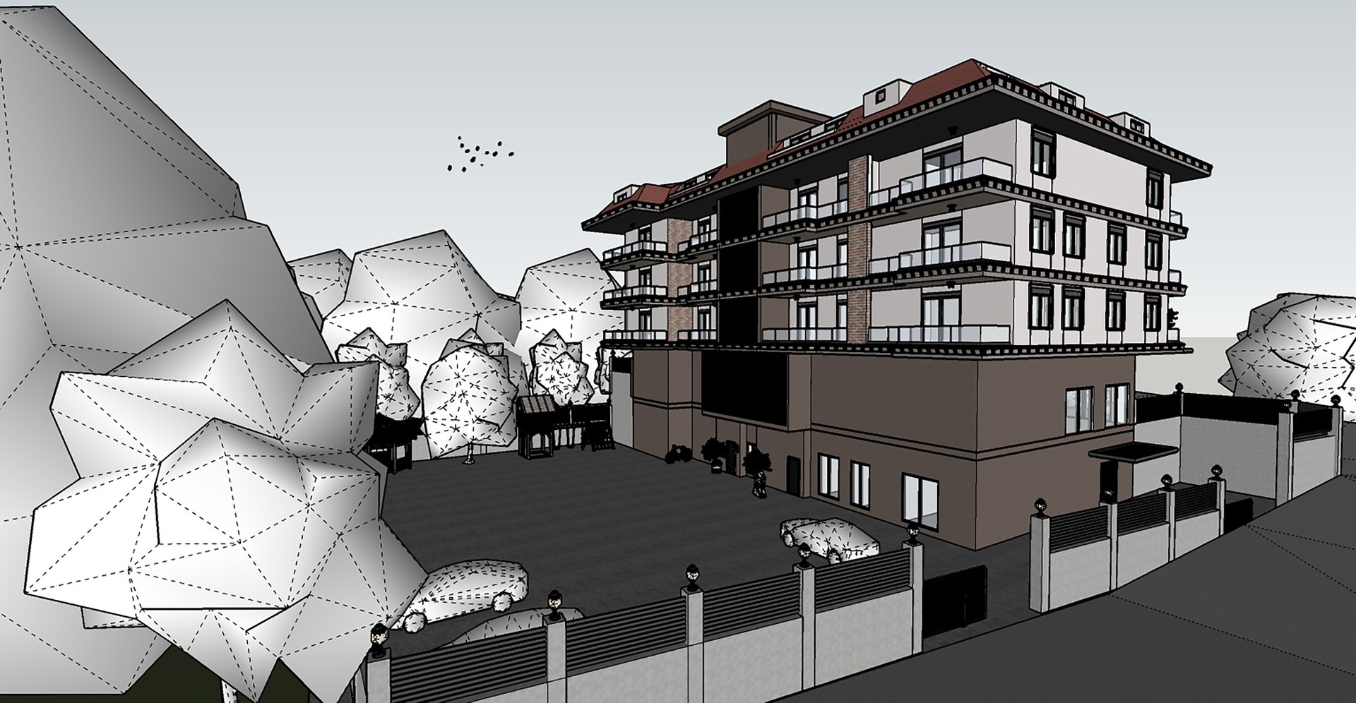 Bulding Design 3D Model - TurboSquid 2296200