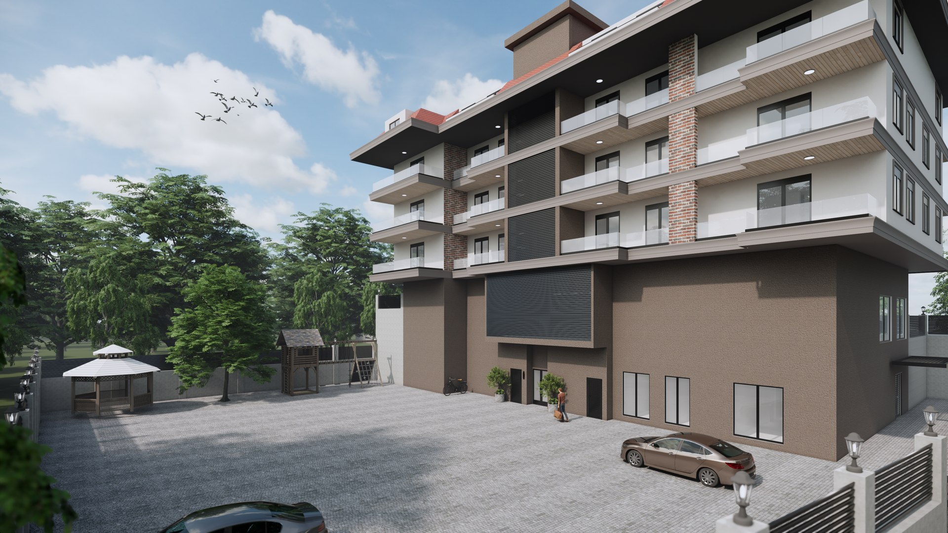 Bulding Design 3D Model - TurboSquid 2296200