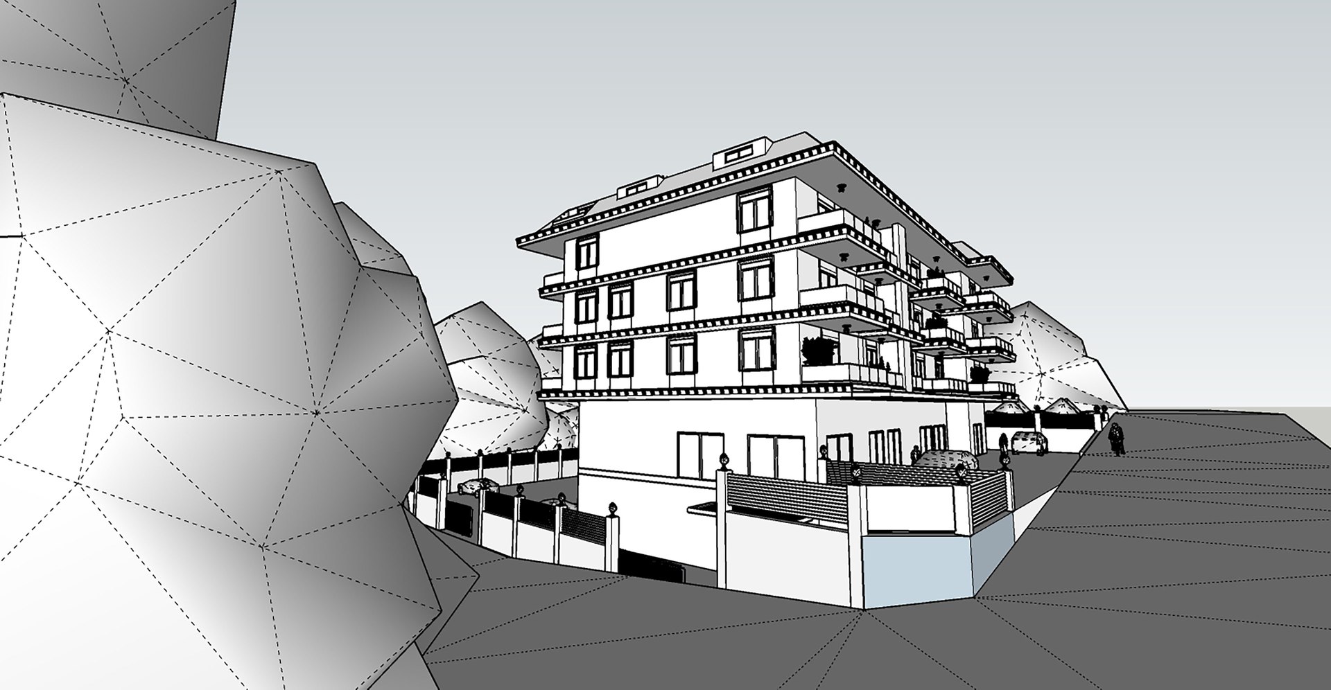 Bulding Design 3D Model - TurboSquid 2296200