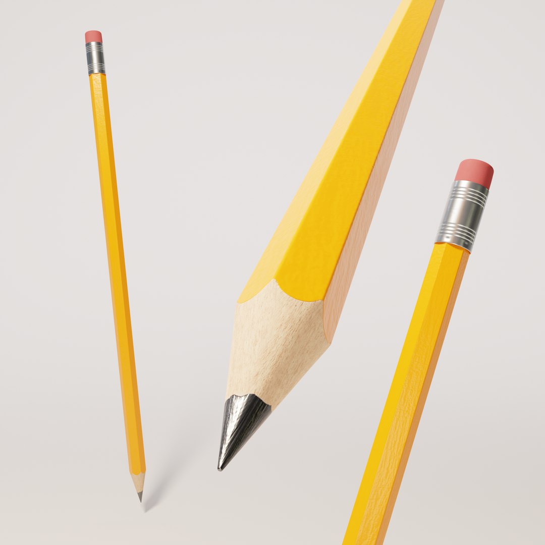 Pencil 3D model - TurboSquid 2077708