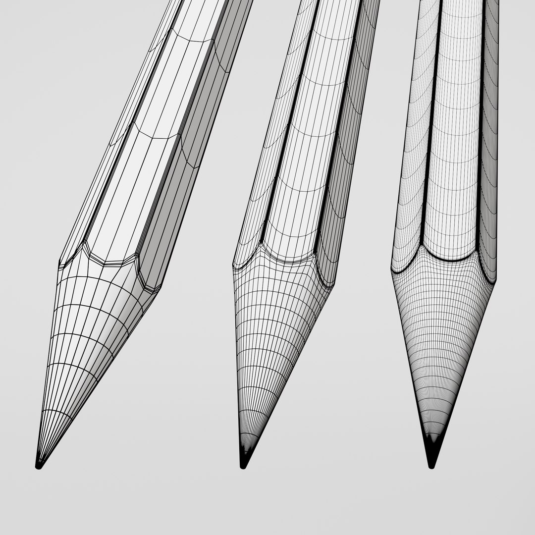 Pencil 3D model - TurboSquid 2077708