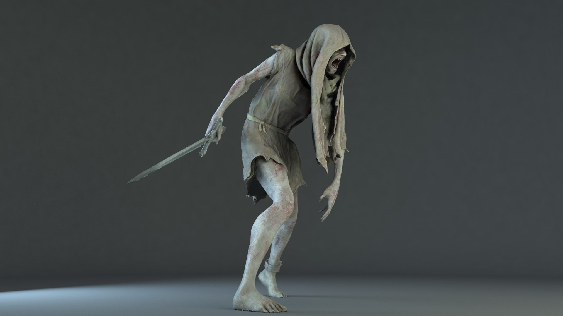 3D Ghoul Model - TurboSquid 2089819