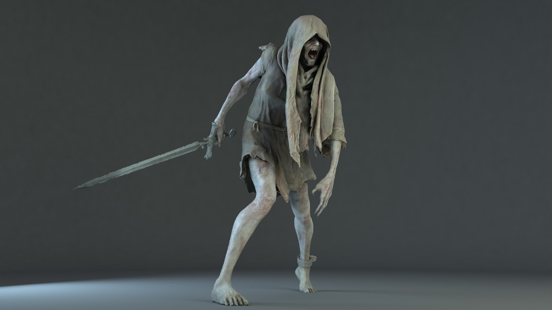 3D Ghoul Model - TurboSquid 2089819