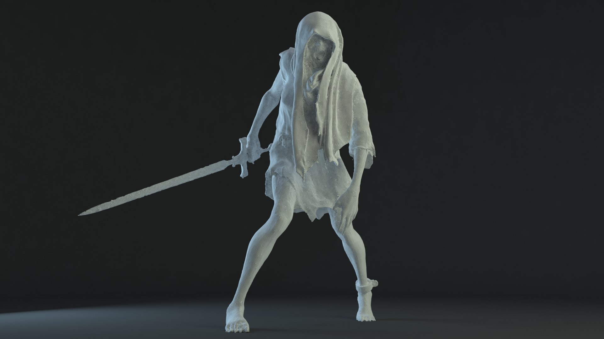 3D Ghoul Model - TurboSquid 2089819