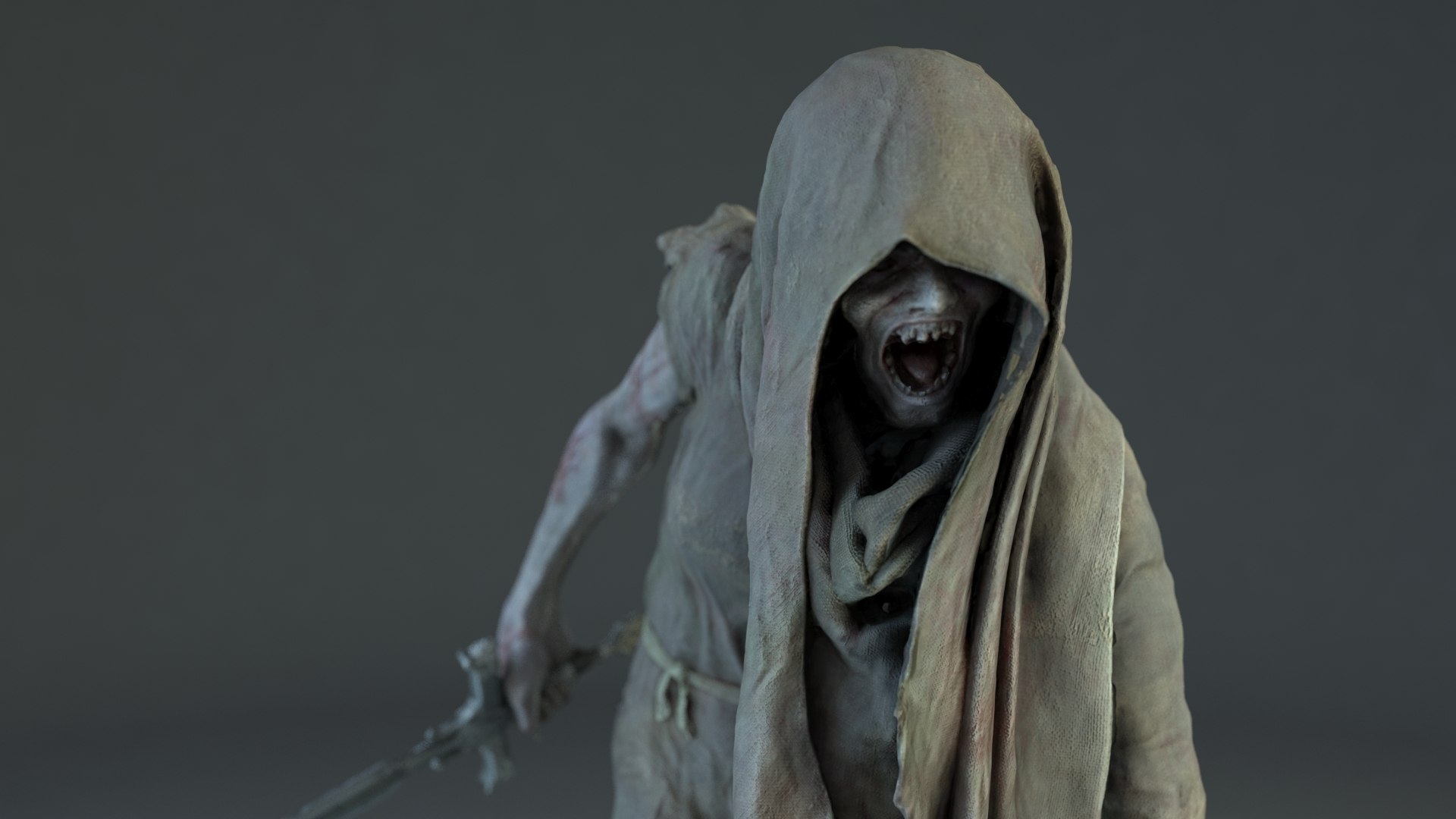 3D Ghoul Model - TurboSquid 2089819