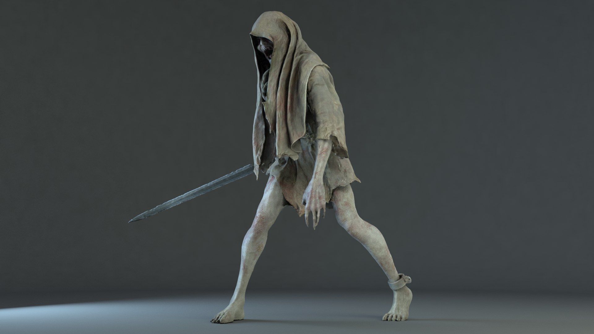3D Ghoul Model - TurboSquid 2089819