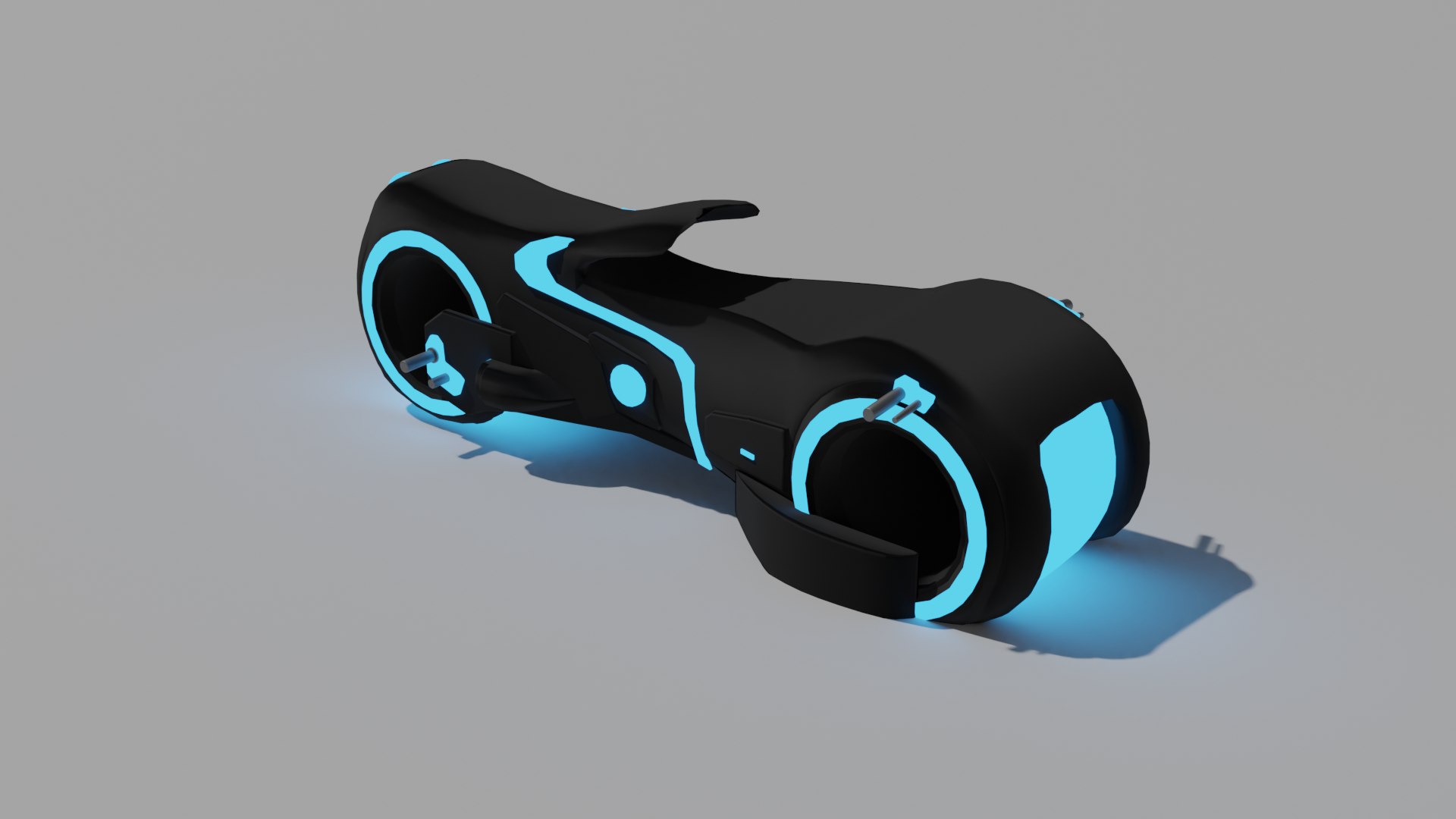 Tron Moto - Low Poly 3D Model - TurboSquid 2097071