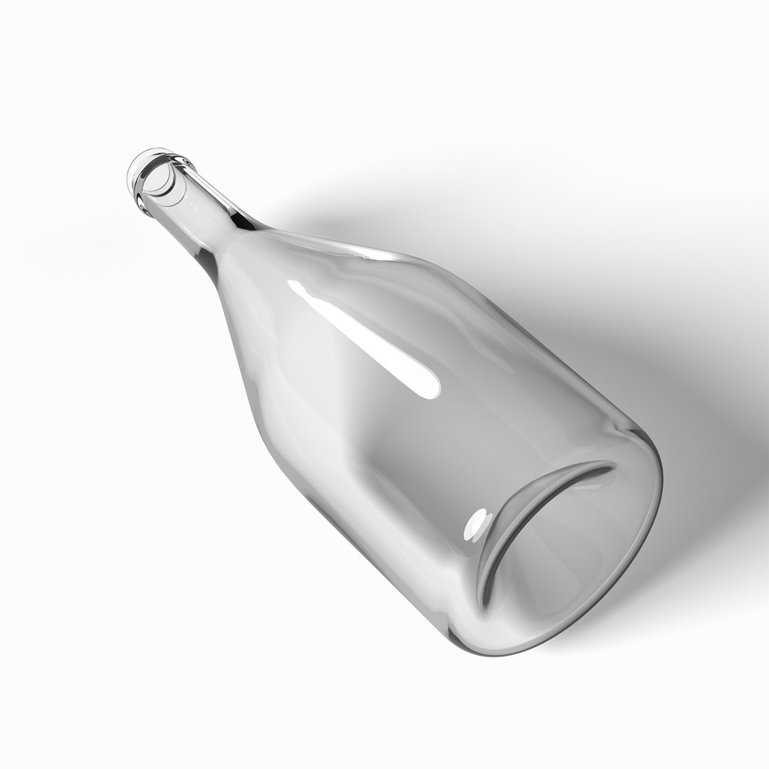 Realistic High Quality Glass Bottle 3D Model - TurboSquid 2093164