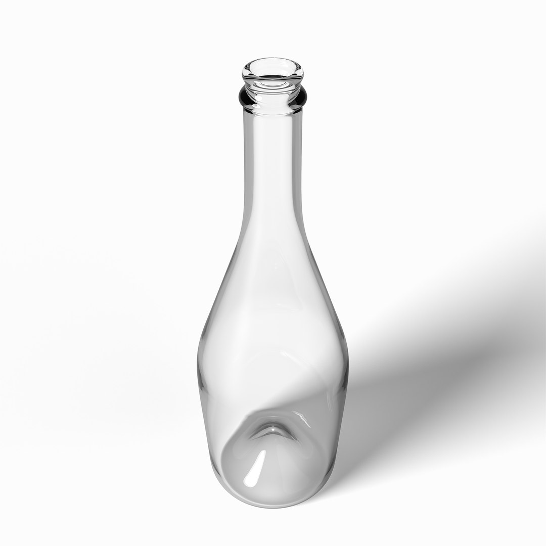 Realistic High Quality Glass Bottle 3D Model - TurboSquid 2093164
