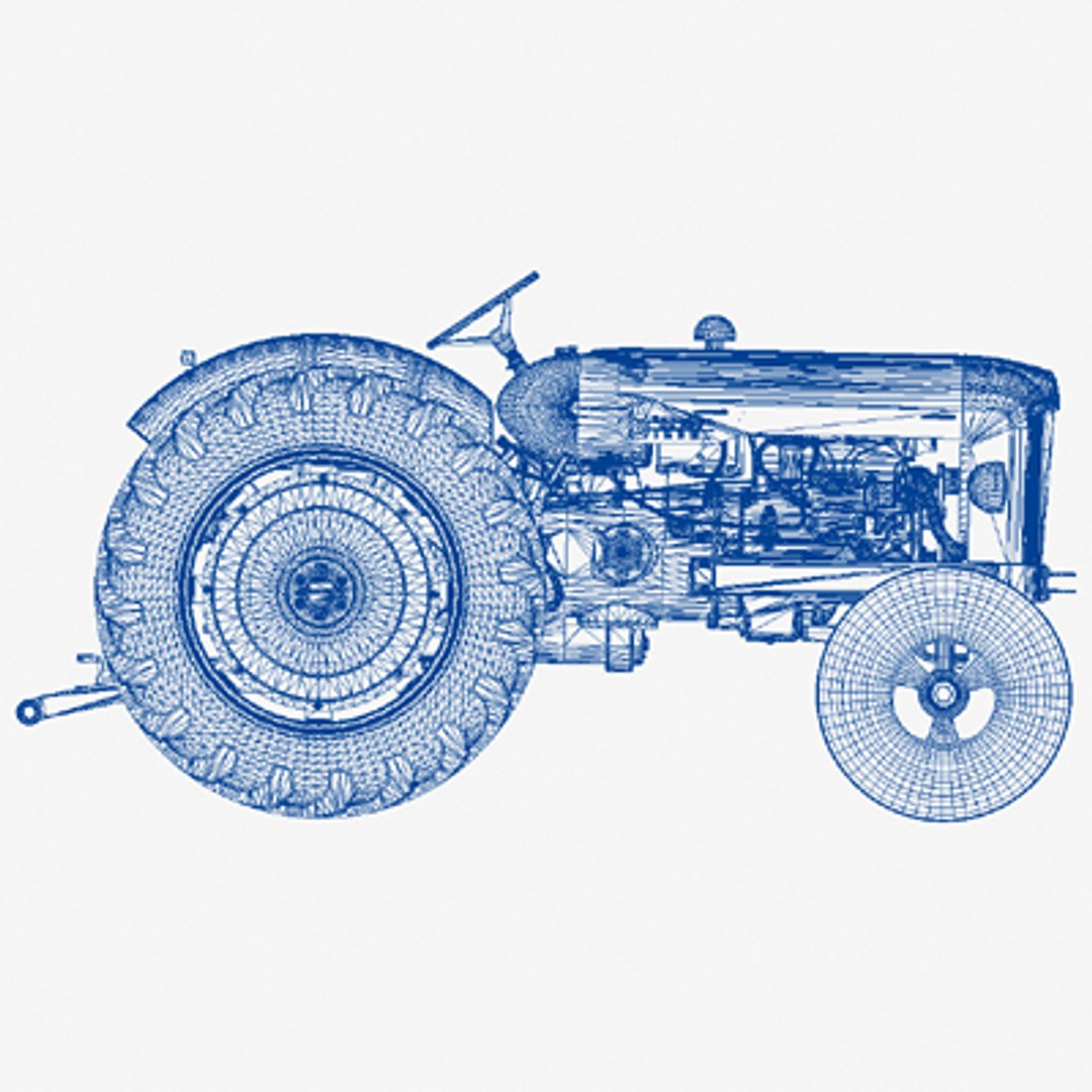 3d fordson mayor dex tractor