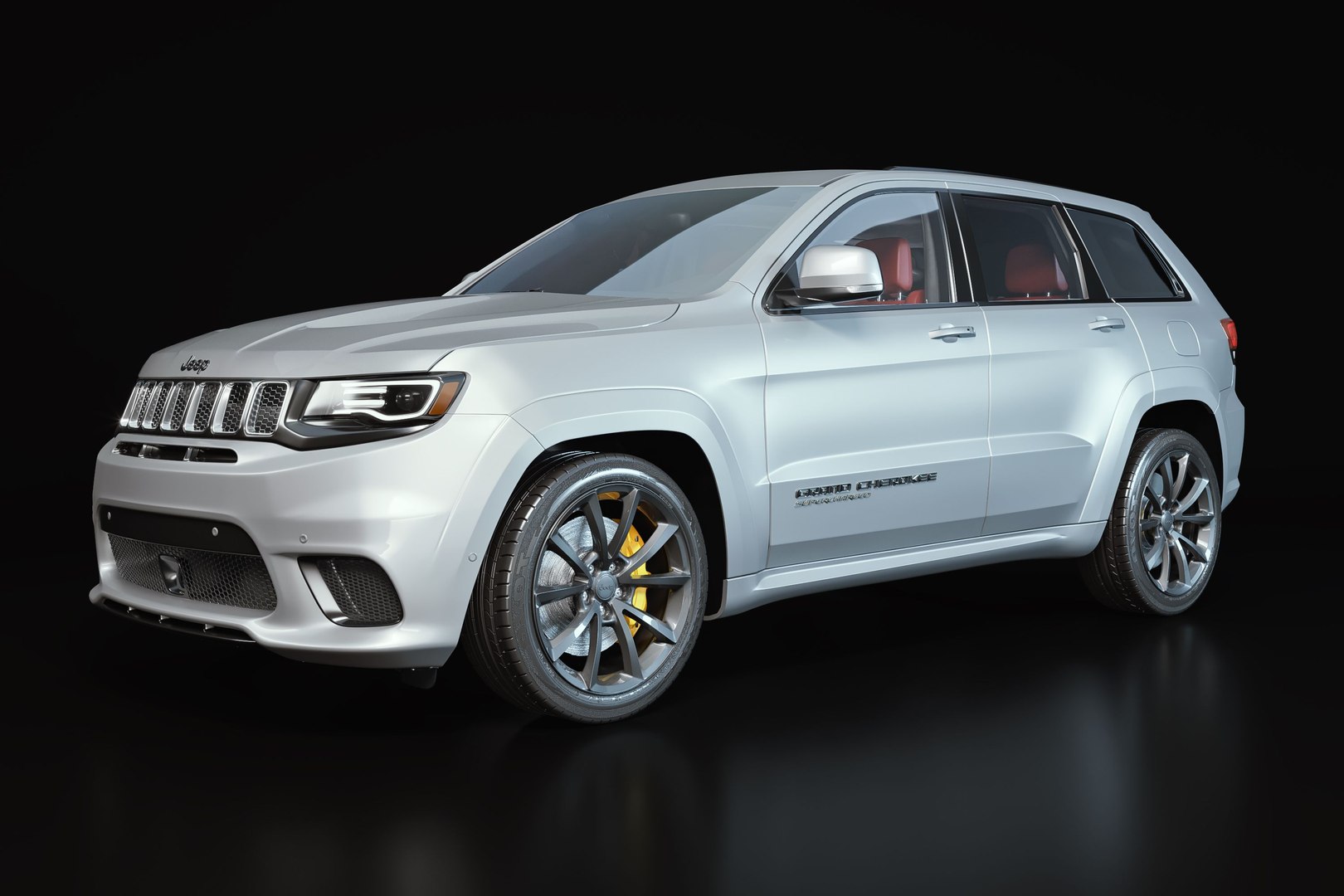 Jeep Cherokee Trackhawk 3D Model - TurboSquid 1683452