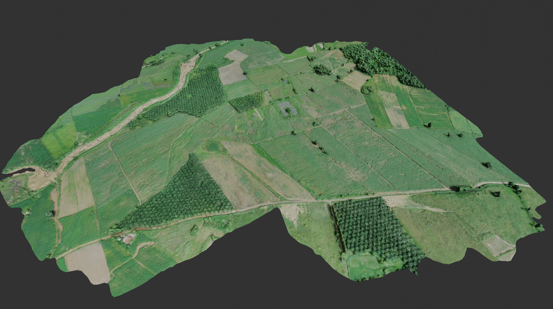 3D Land Topographic - TurboSquid 1907258