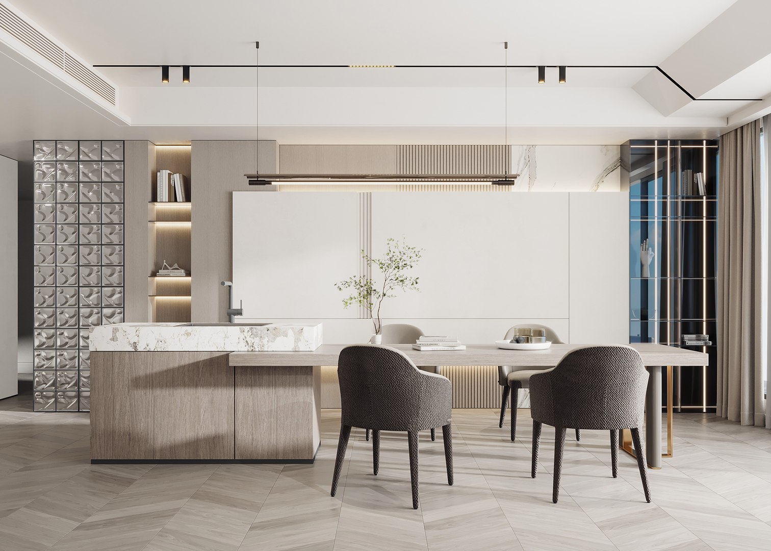 modelo 3d Modern restaurant - TurboSquid 2040958