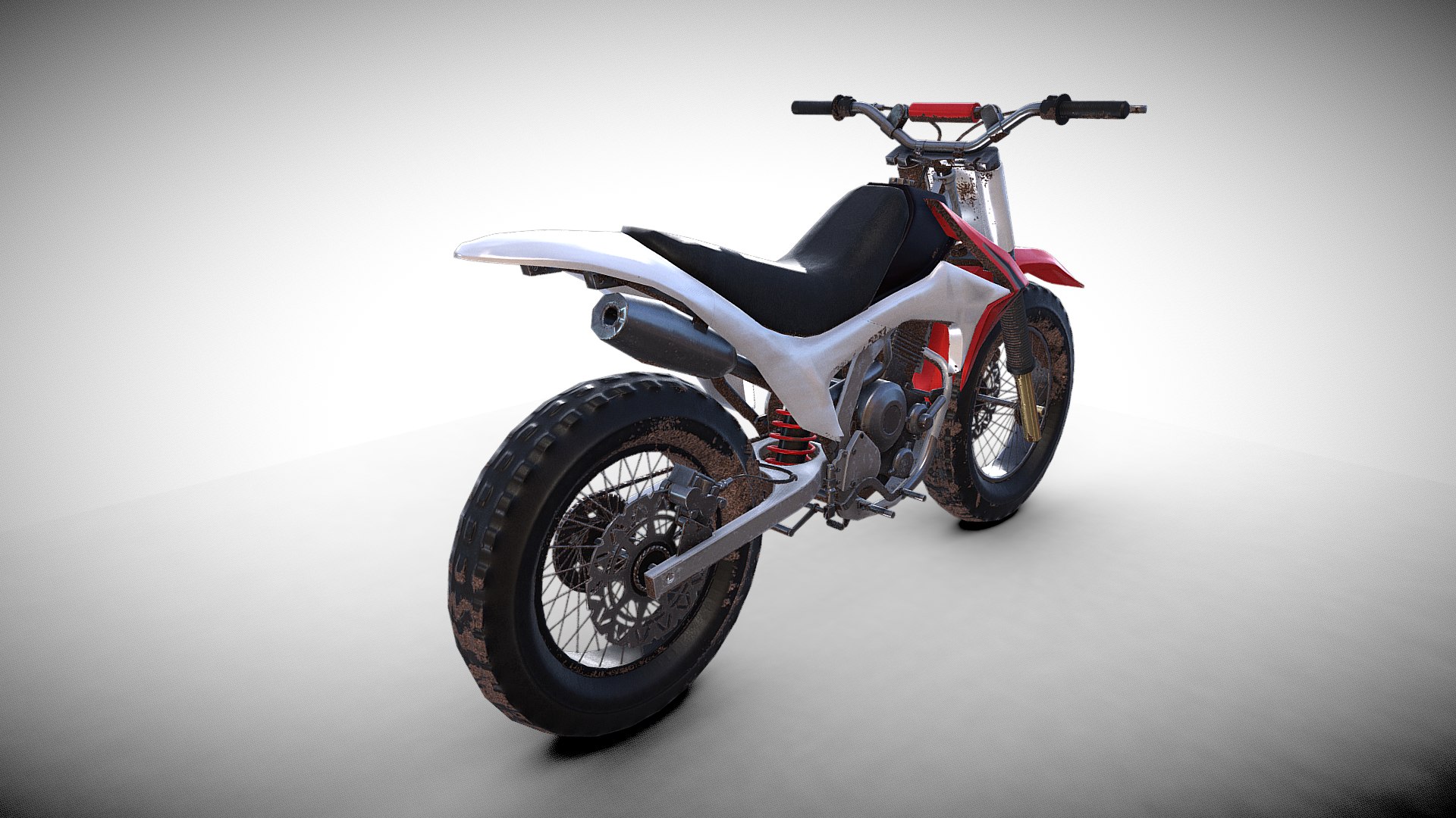 Dirt Bike 3D model - TurboSquid 2098175
