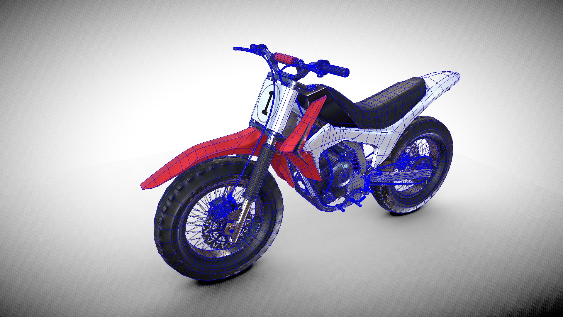 Dirt Bike 3D model - TurboSquid 2098175