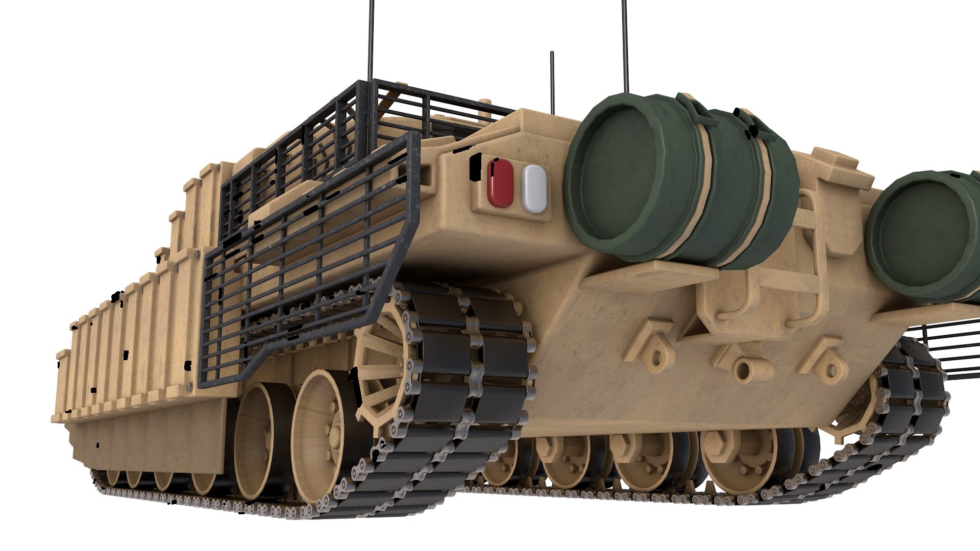 Challenger 2 Model - TurboSquid 2108662