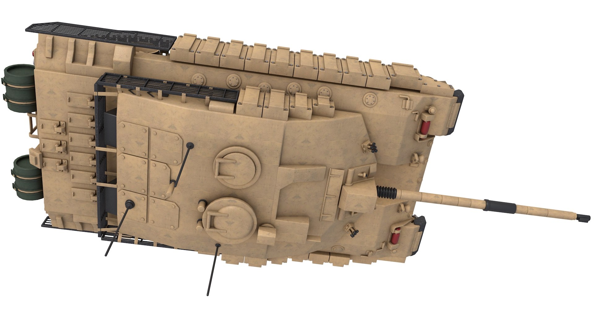 Challenger 2 Model - TurboSquid 2108662