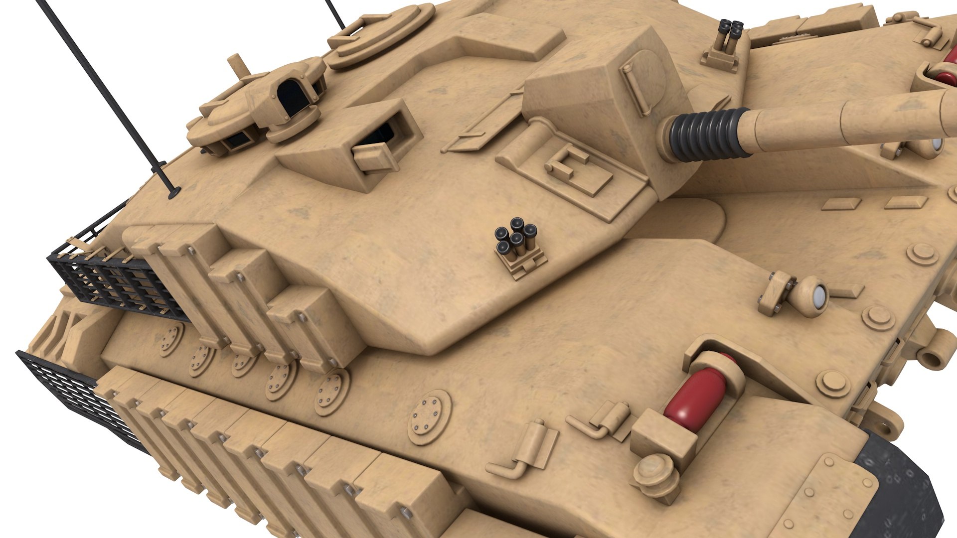 Challenger 2 Model - TurboSquid 2108662