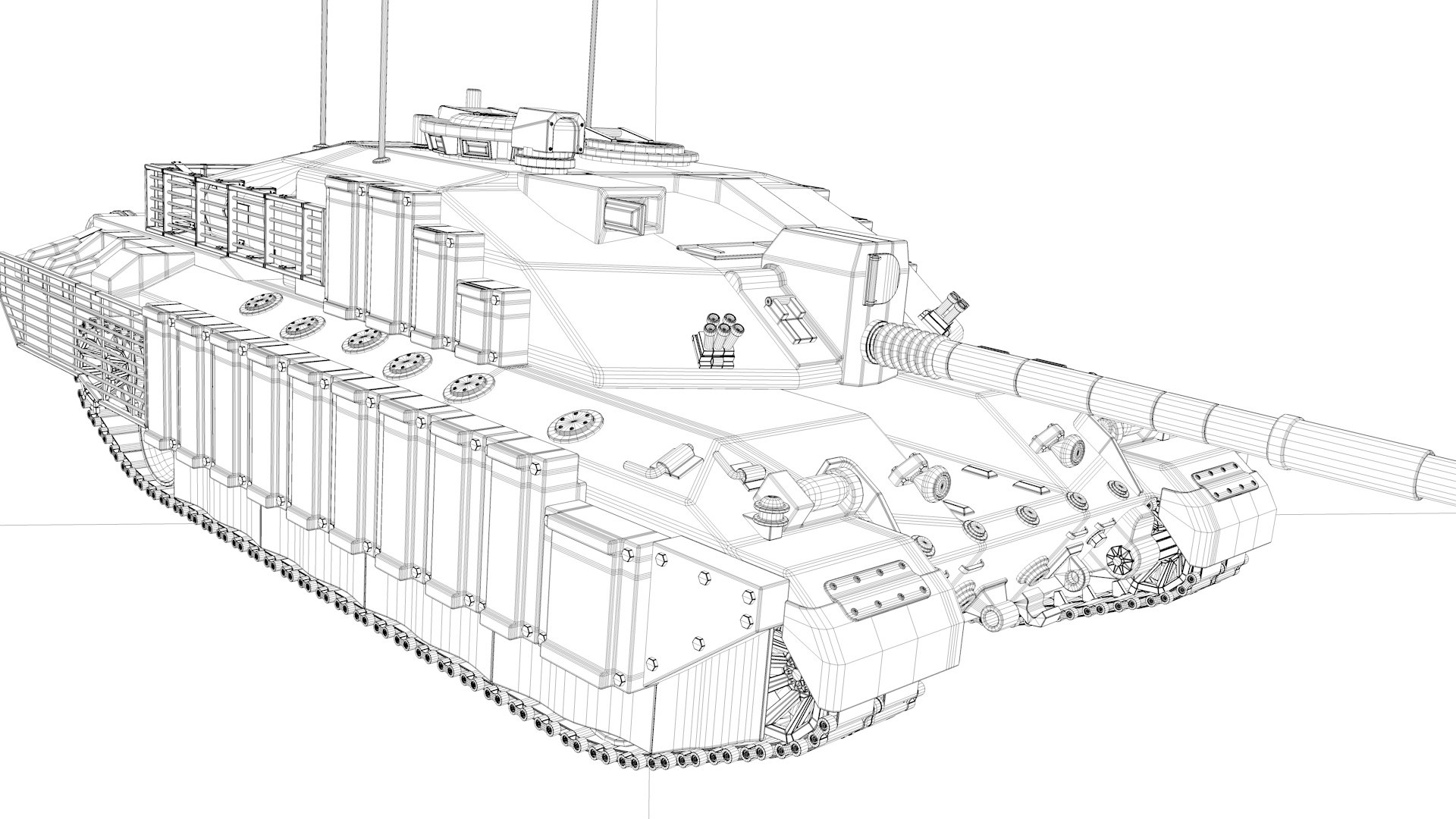 Challenger 2 Model - TurboSquid 2108662