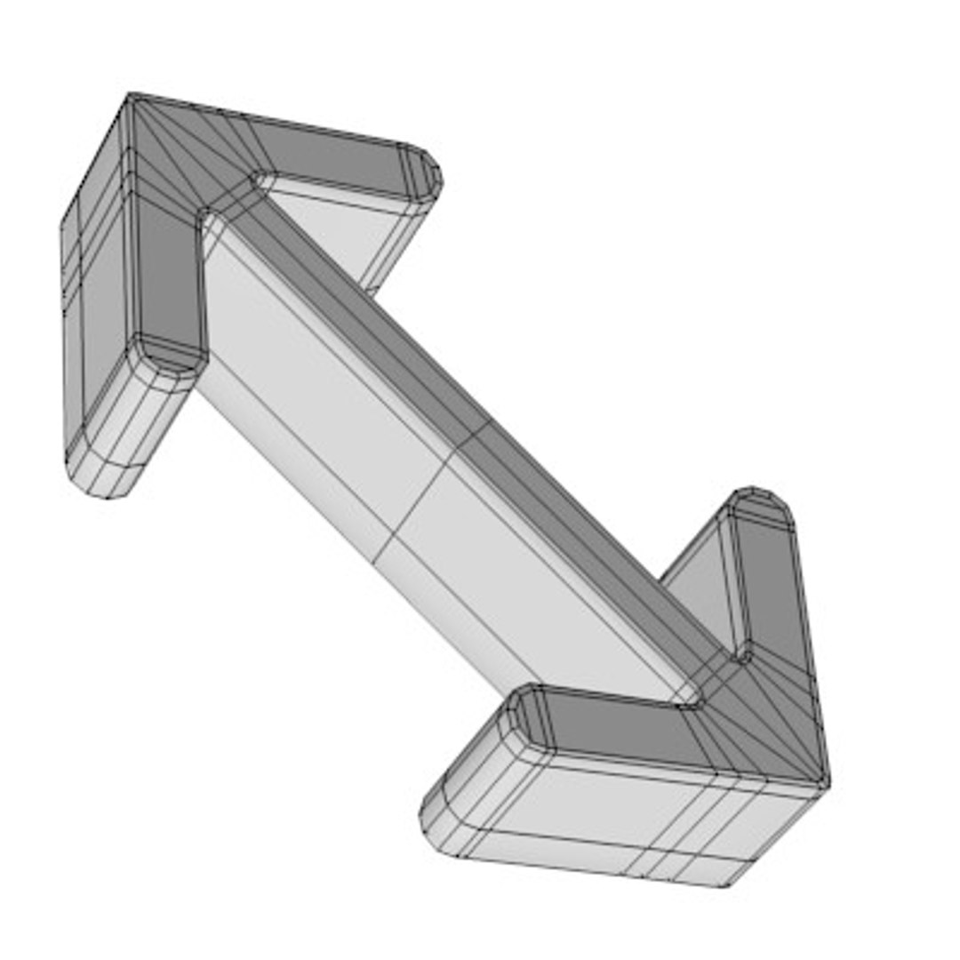3d Arrow Model