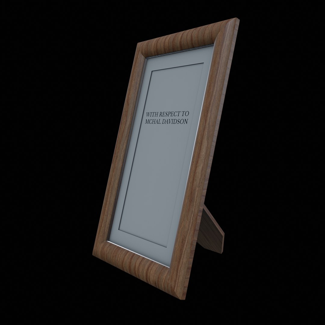 3D Model Home Decorations-Picture Frames-GAME READY- Low-poly 3D Model ...