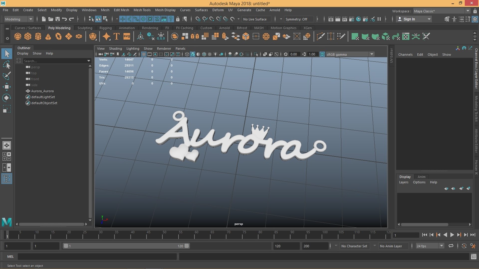 3D Jewelry Necklace Pendant Aurora 3D Print Model - TurboSquid 2328648