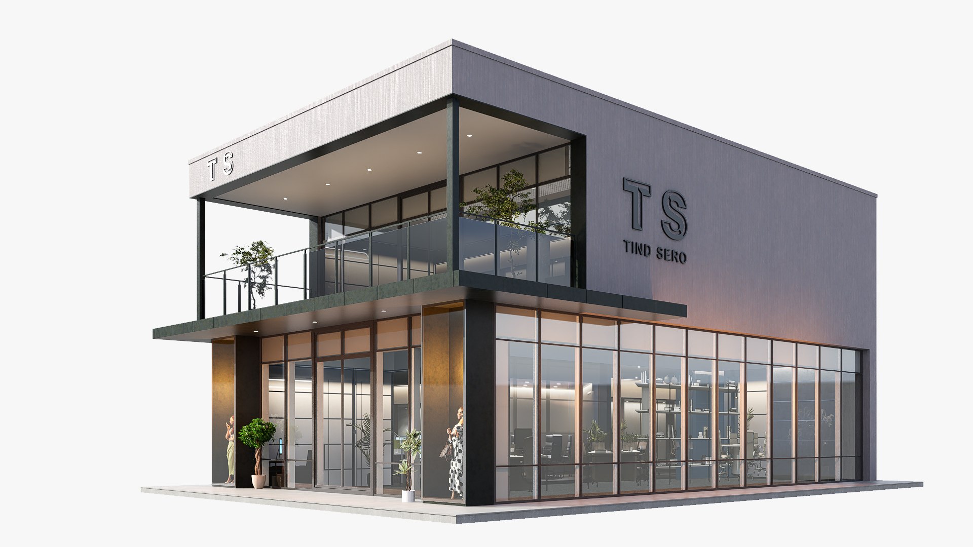 City Commercial Store 3D Model - TurboSquid 2512543