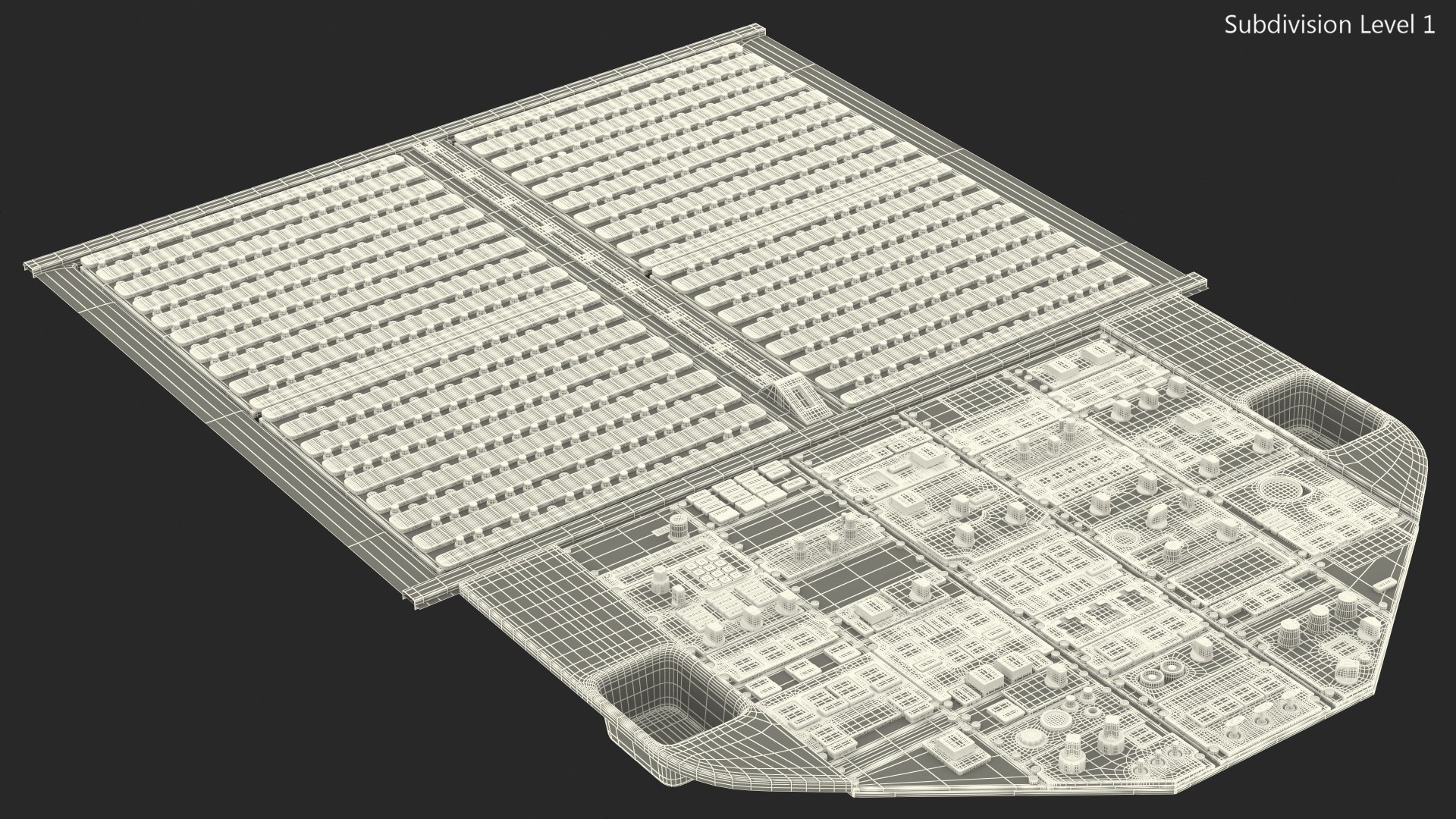 Airplane control panel dashboard 3D model - TurboSquid 1646517