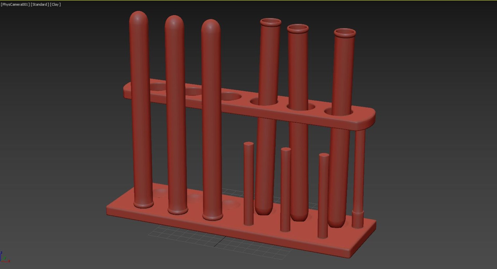 Realistic Test Tube Rack 3D Model - TurboSquid 1239684