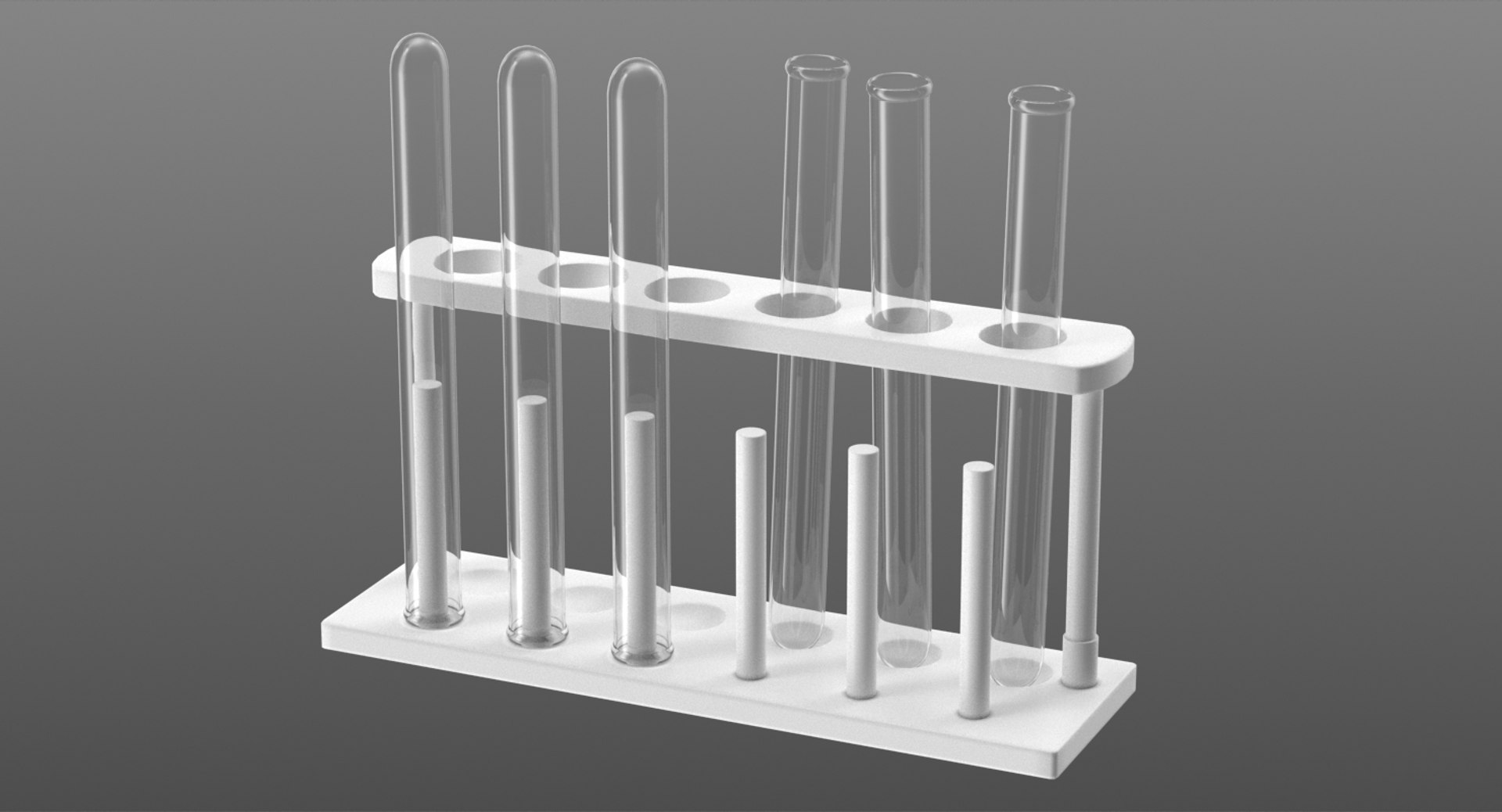 Realistic Test Tube Rack 3D Model - TurboSquid 1239684