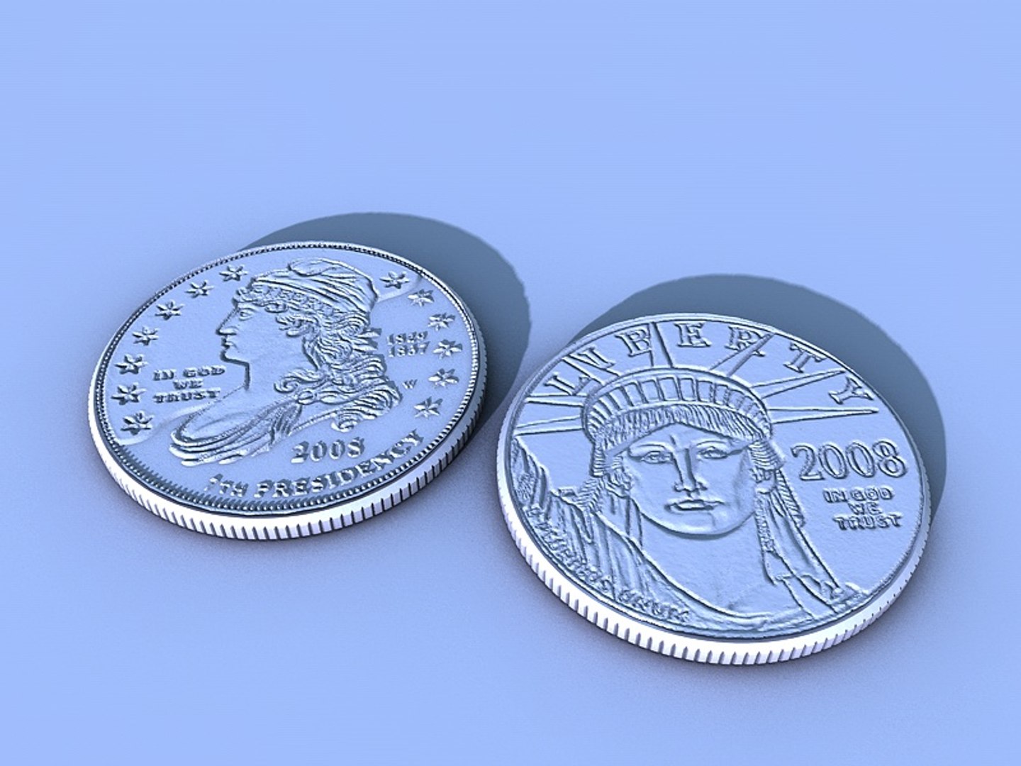 3d Model Of Coin