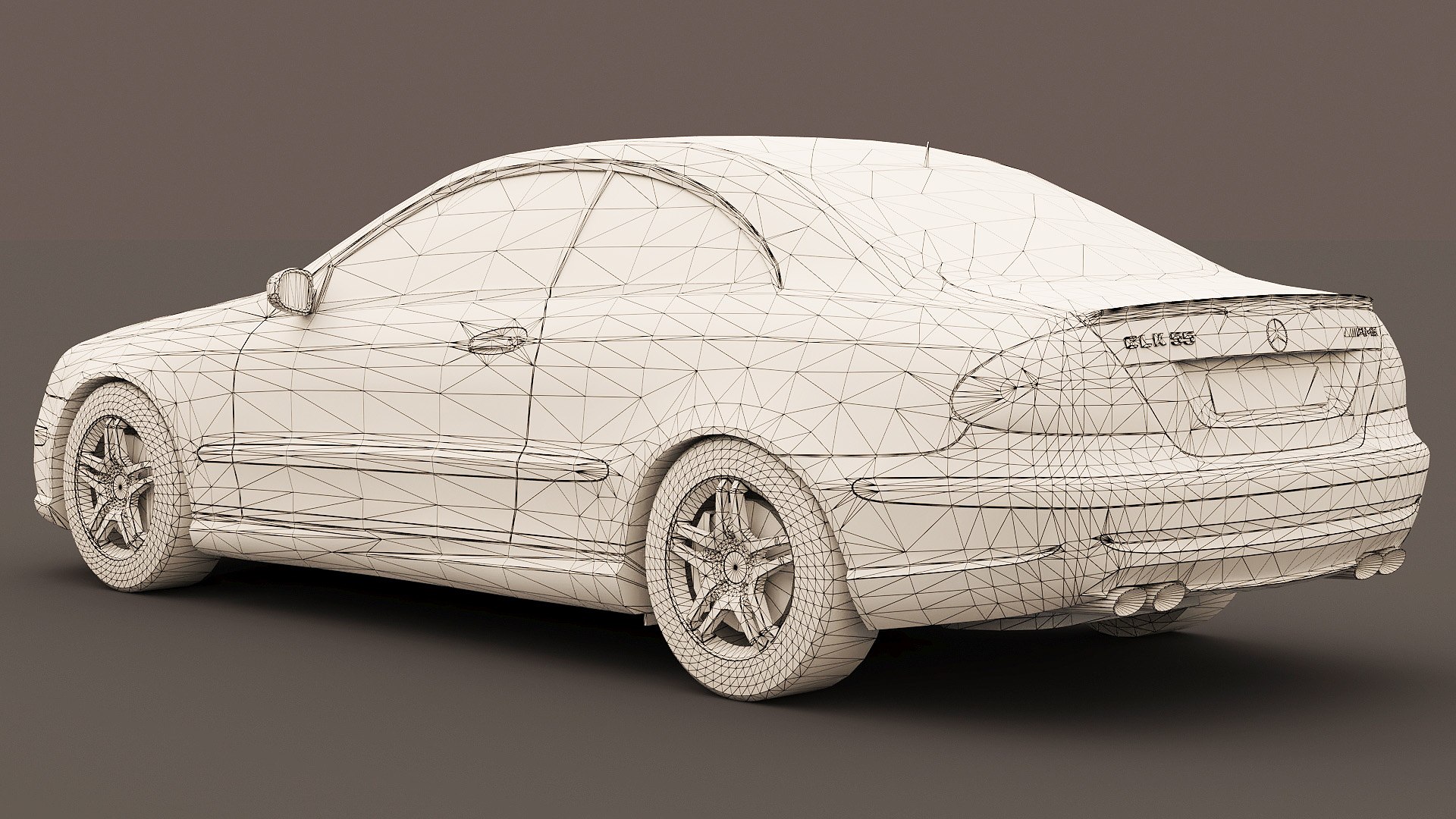 Mercedes Benz Clk 55 Amg 2003 3D - TurboSquid 2188204