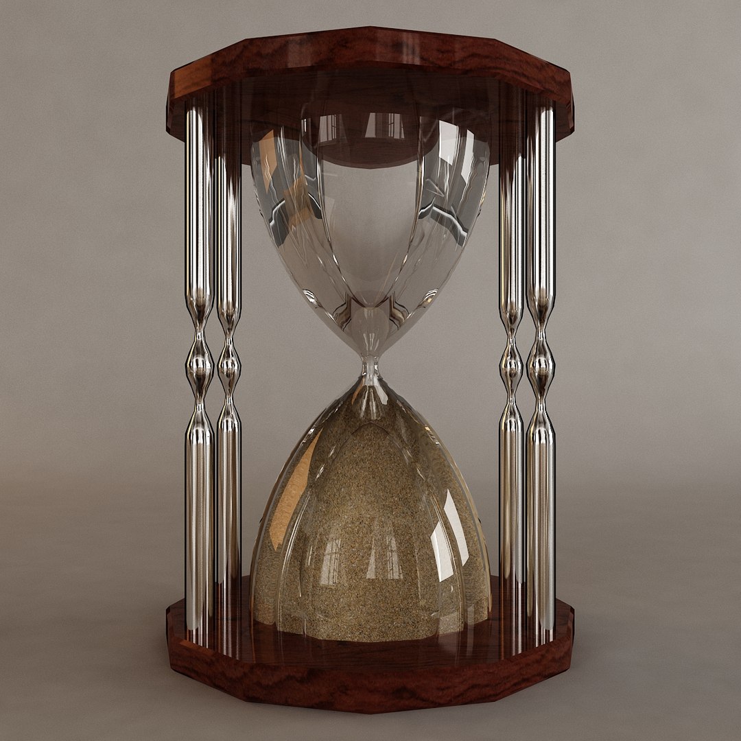 3d Model Hourglass Hour Glass