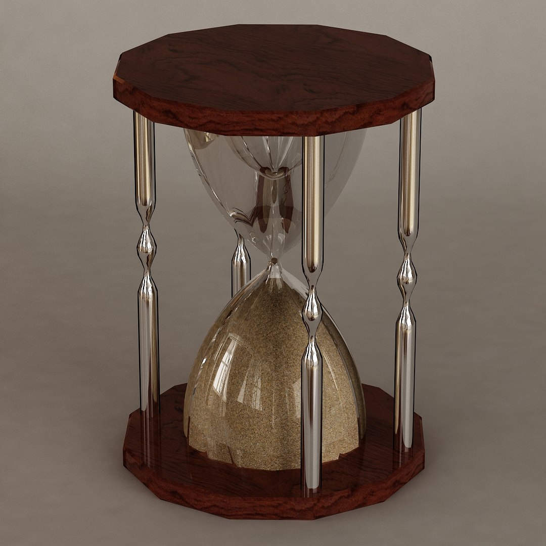 3d Model Hourglass Hour Glass