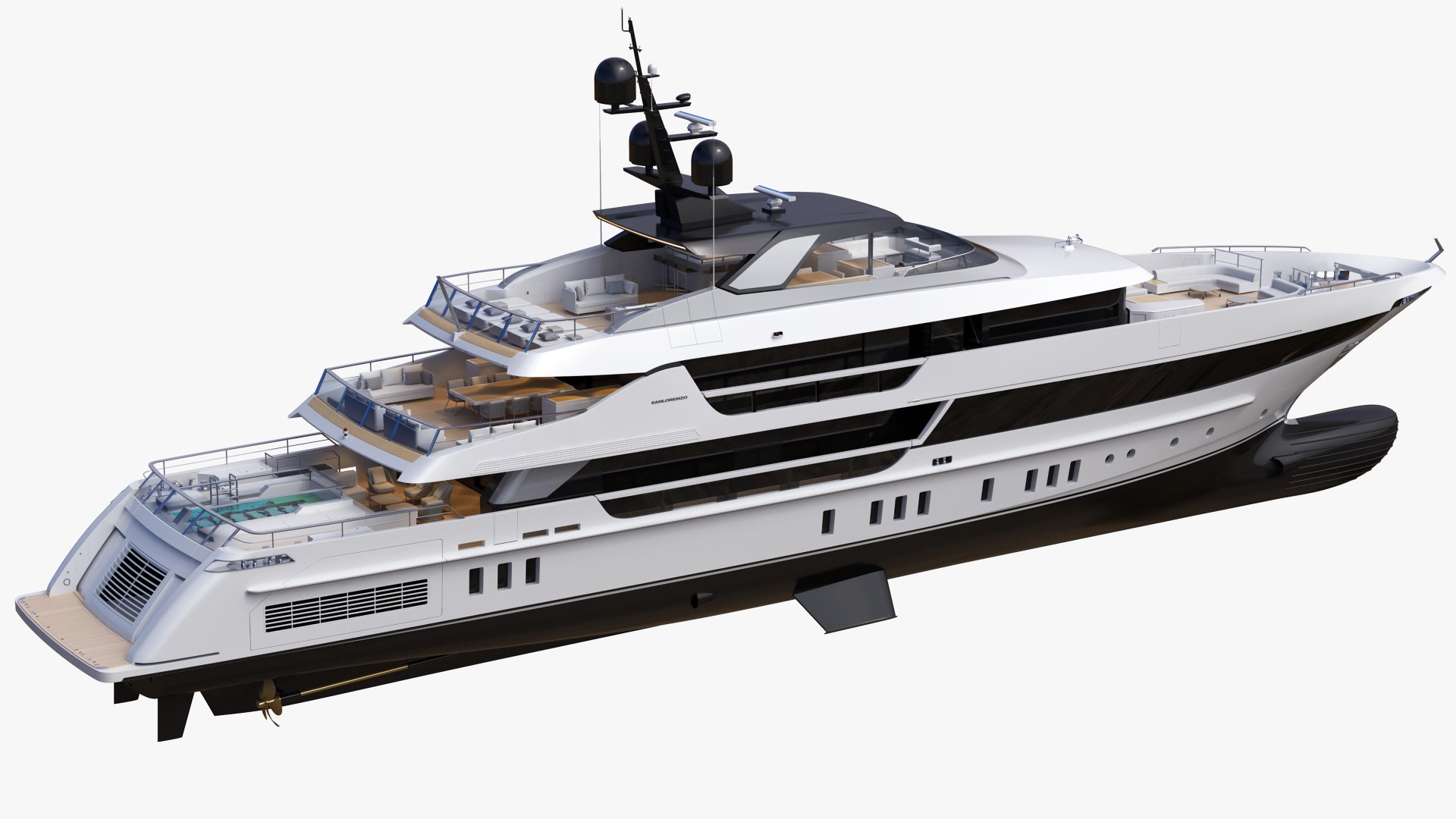 Collection Motor Super Yachts 3D - TurboSquid 2405770