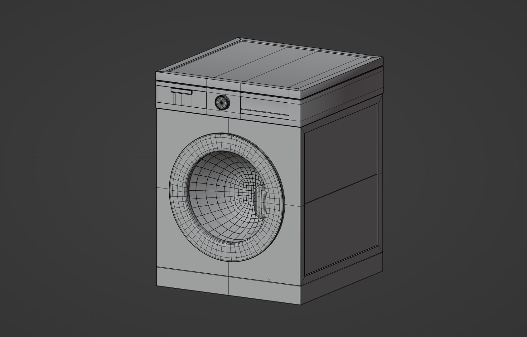 Washing Machine 3D Model - TurboSquid 2058534
