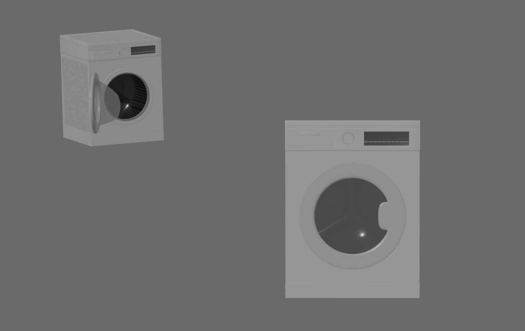 Washing Machine 3D Model - TurboSquid 2058534