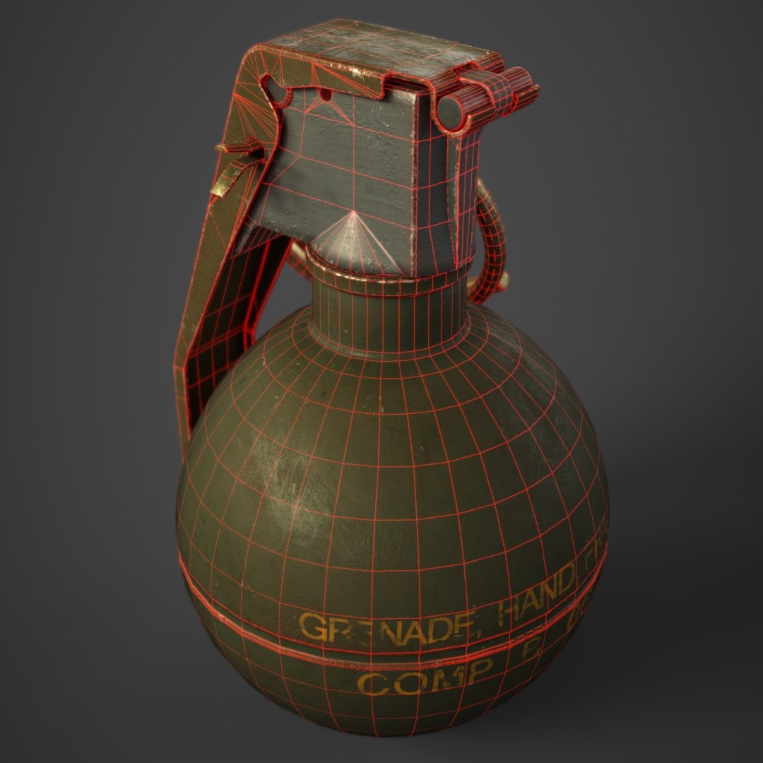 M67 Grenade 3D - TurboSquid 1198477