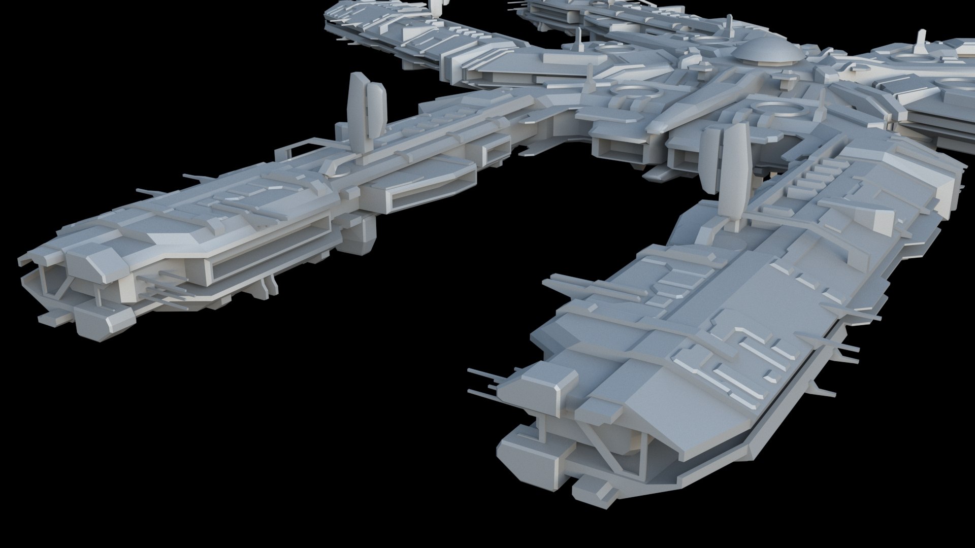 3D Space Station - TurboSquid 2144022