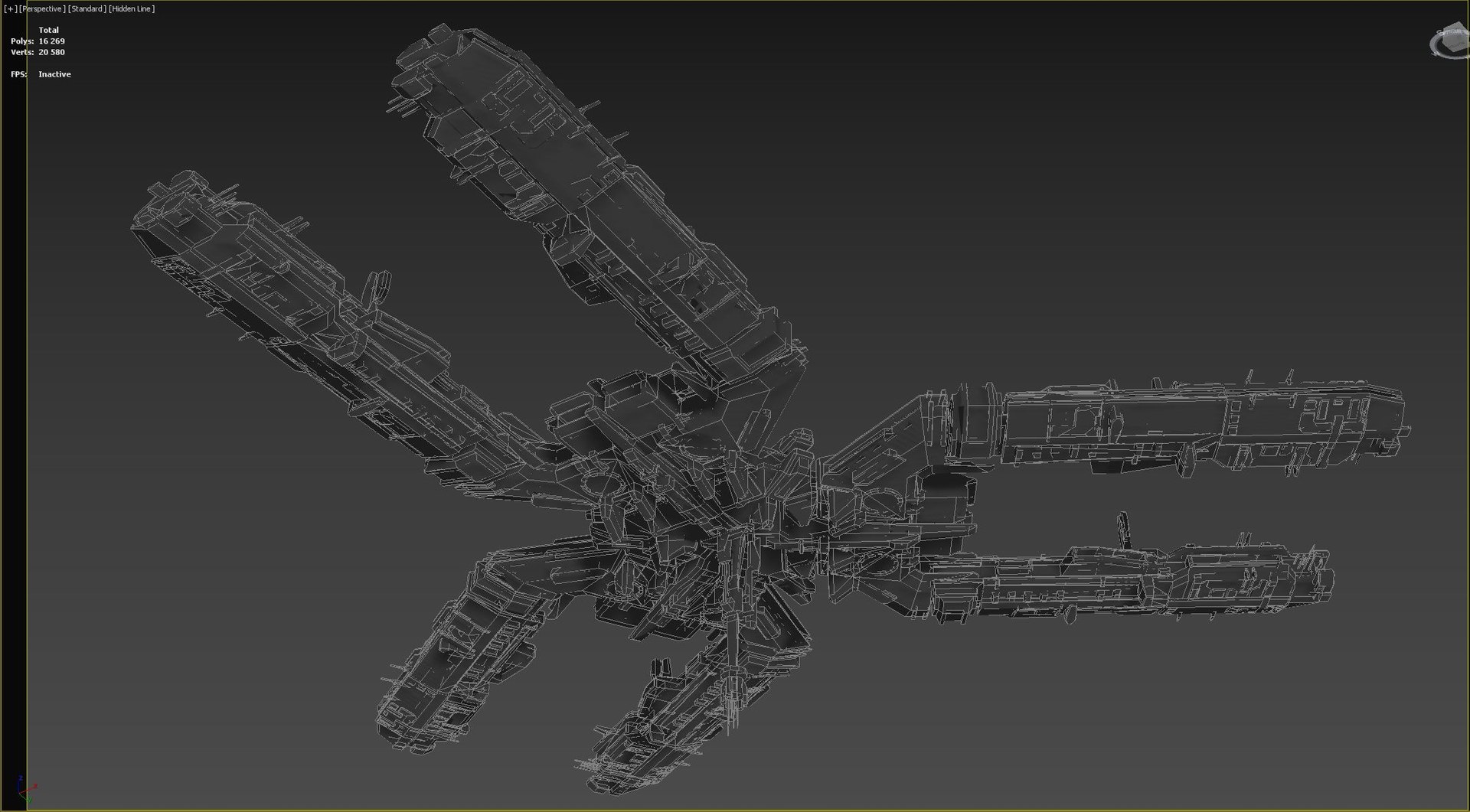 3D Space Station - TurboSquid 2144022