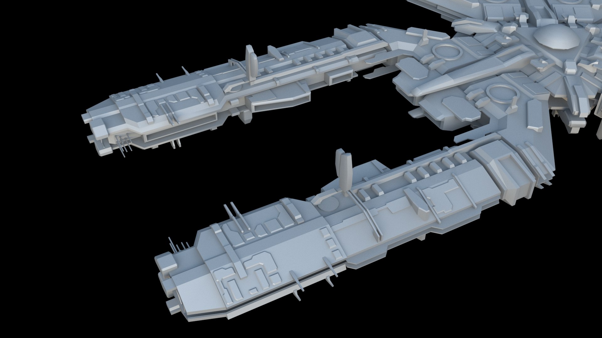 3D Space Station - TurboSquid 2144022