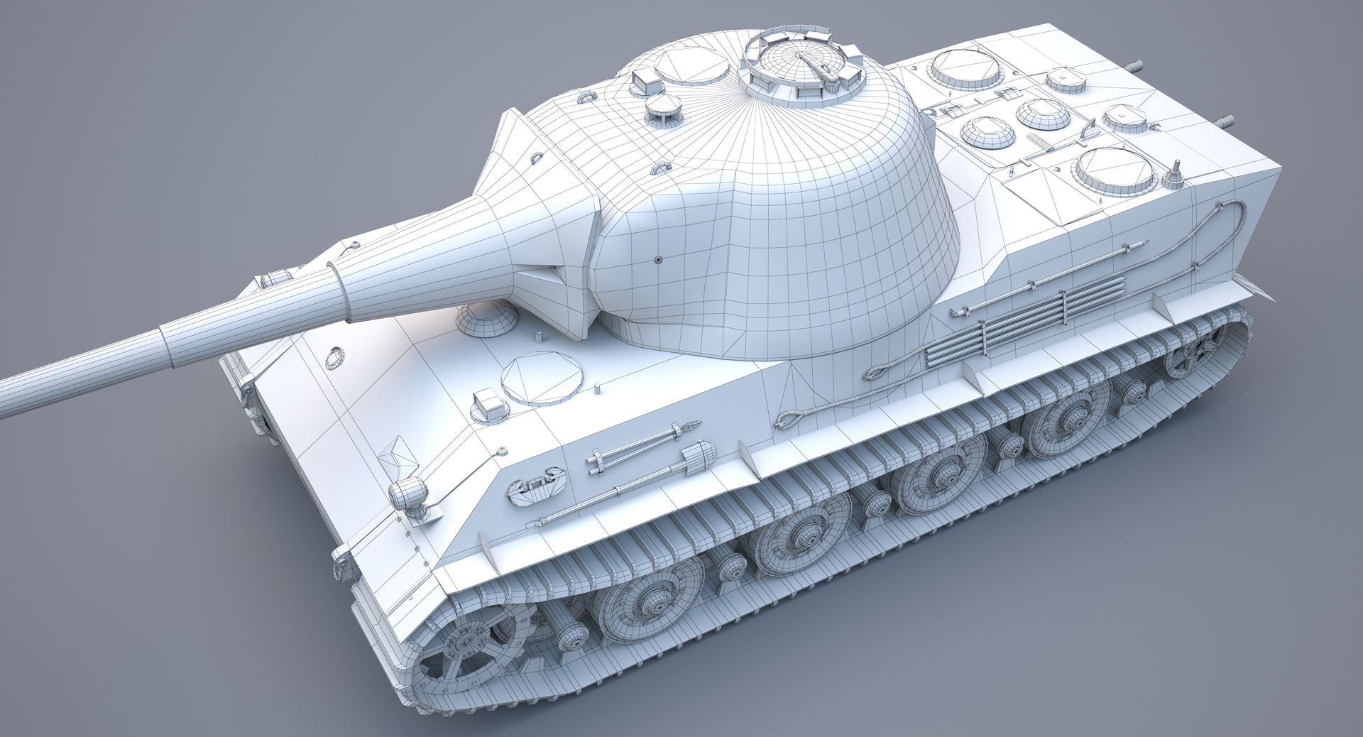 3D low-poly tank lowe model - TurboSquid 1395194