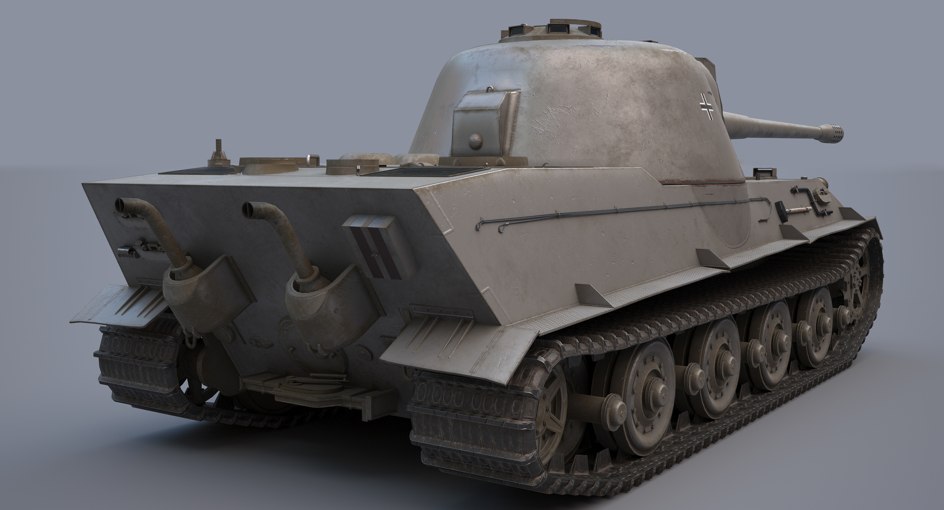 3D low-poly tank lowe model - TurboSquid 1395194
