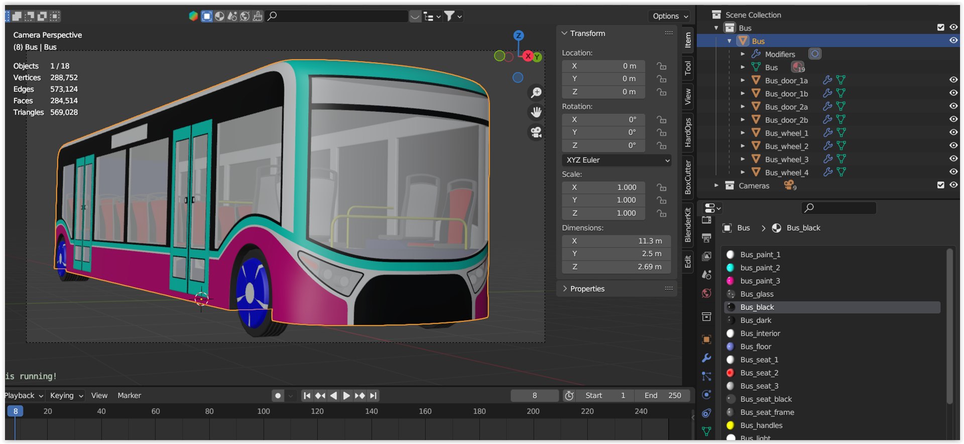 3D Autonomous City Buses Collection Model - TurboSquid 2098935