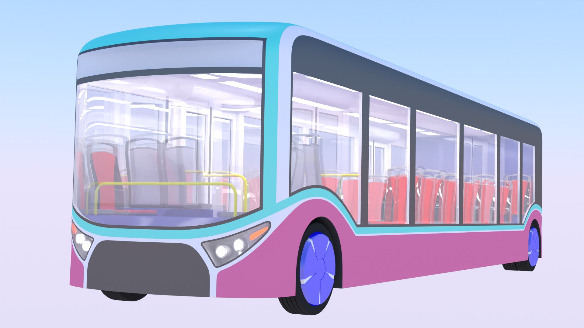 3D Autonomous City Buses Collection Model - TurboSquid 2098935