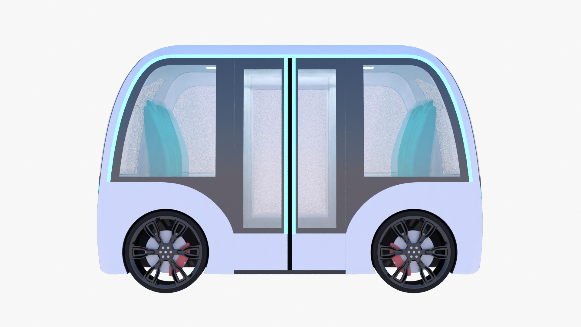 3D Autonomous City Buses Collection Model - TurboSquid 2098935