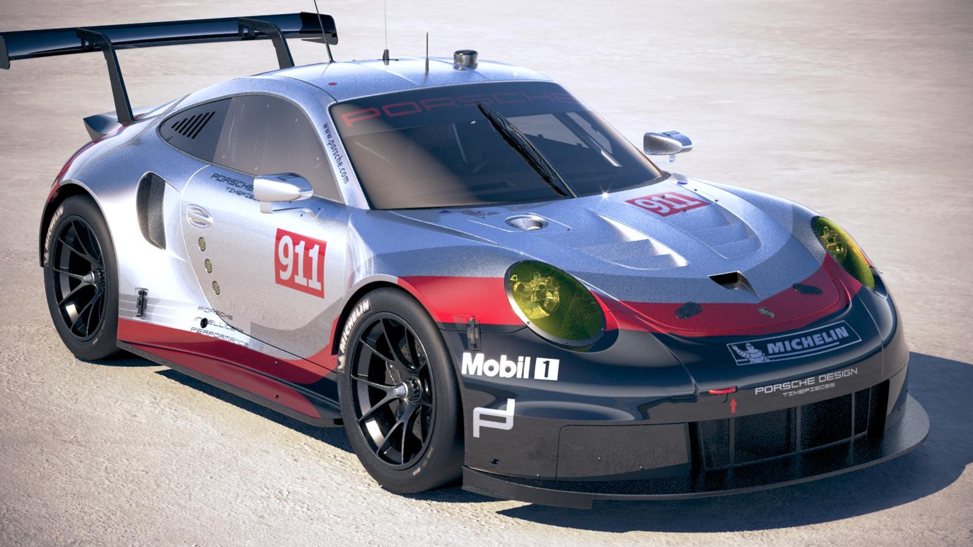 3d Porsche Rsr 2017