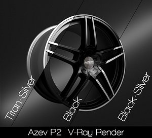 Azev Wheels 3D Models for Download | TurboSquid