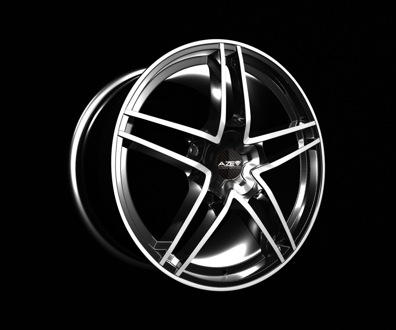 3D azev p2 rim model - TurboSquid 1382603