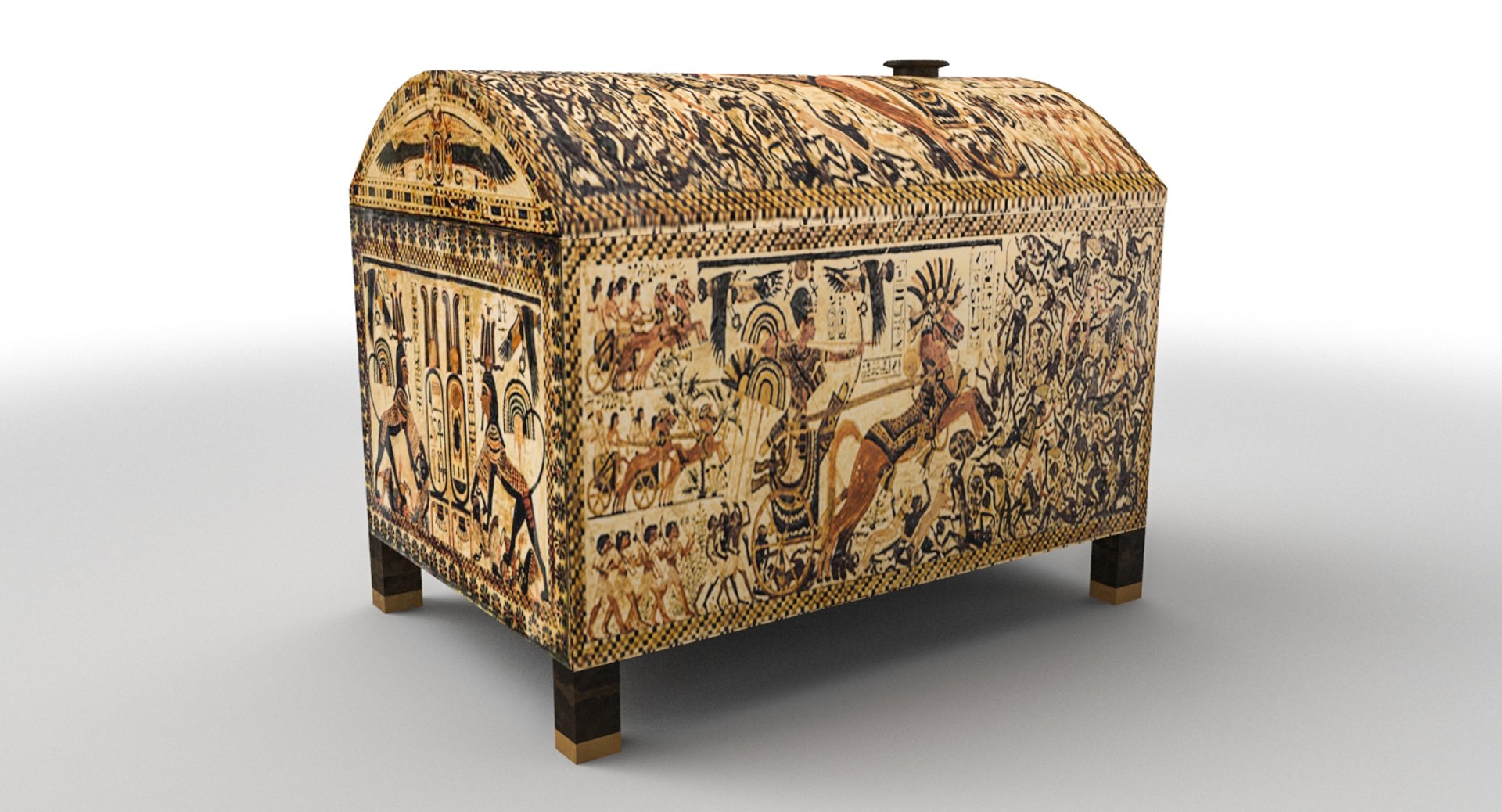 3D Ancient Egyptian Box - TurboSquid 1371805
